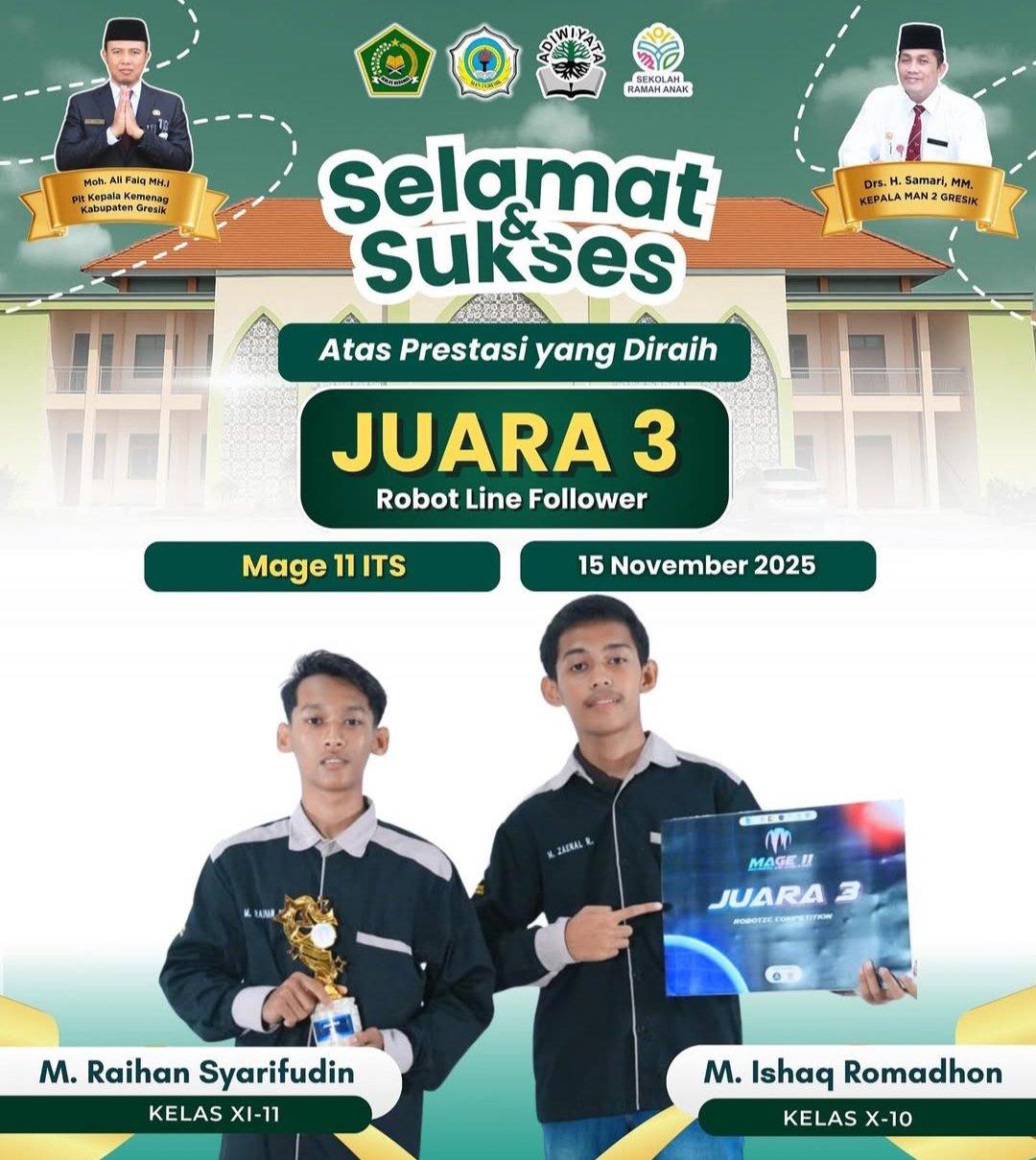 Dari Ruang Kelas ke Panggung Prestasi Nasional: Dua Siswa Hebat MAN 2 ...